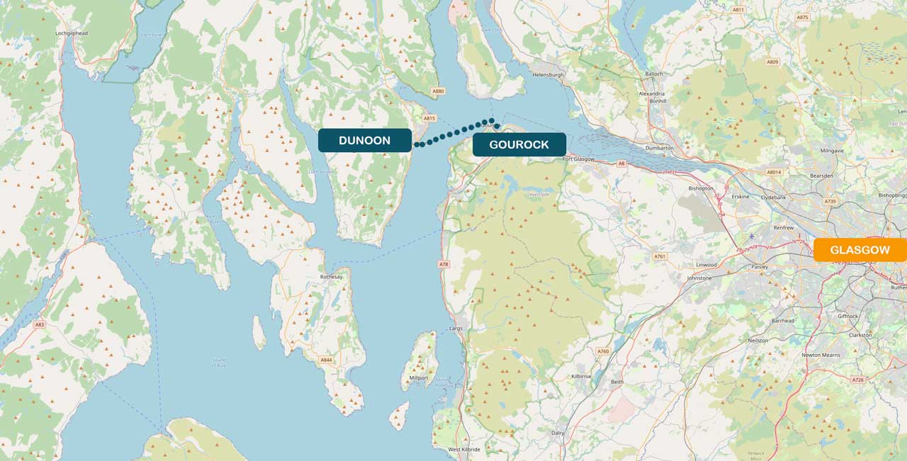 Rothesay Bute Ferry Status | Wemyss Bay Colintraive Rhubodach Western ...
